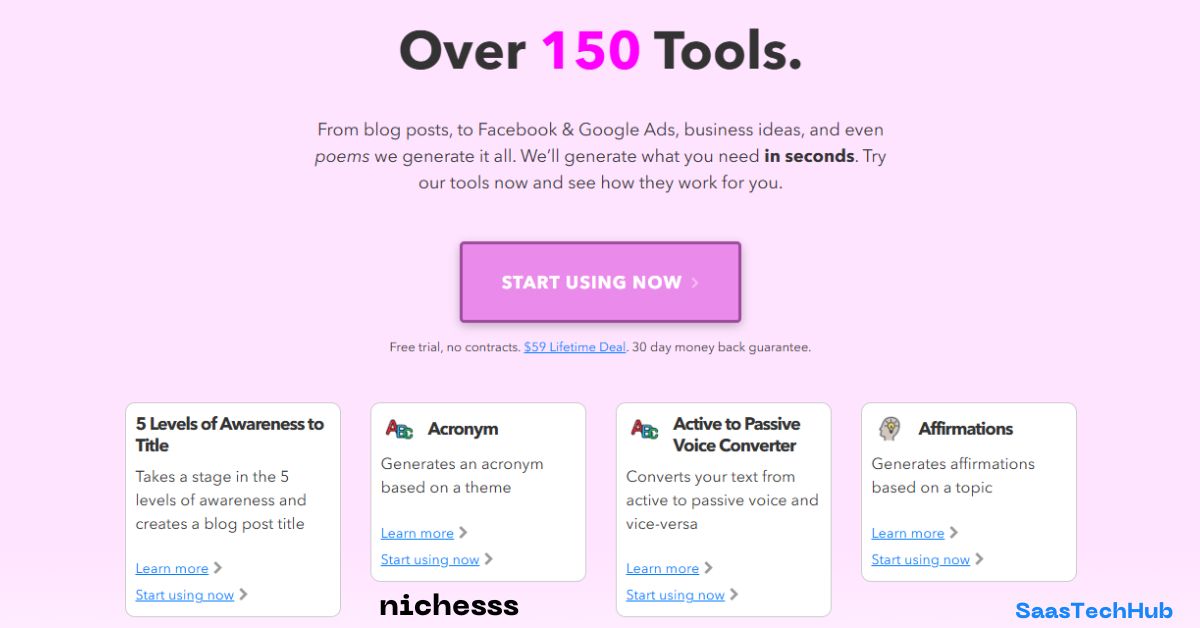 Nichesss Review: Uncovering the Benefits and Features for Content Creators - SAAS Lifetime Deals